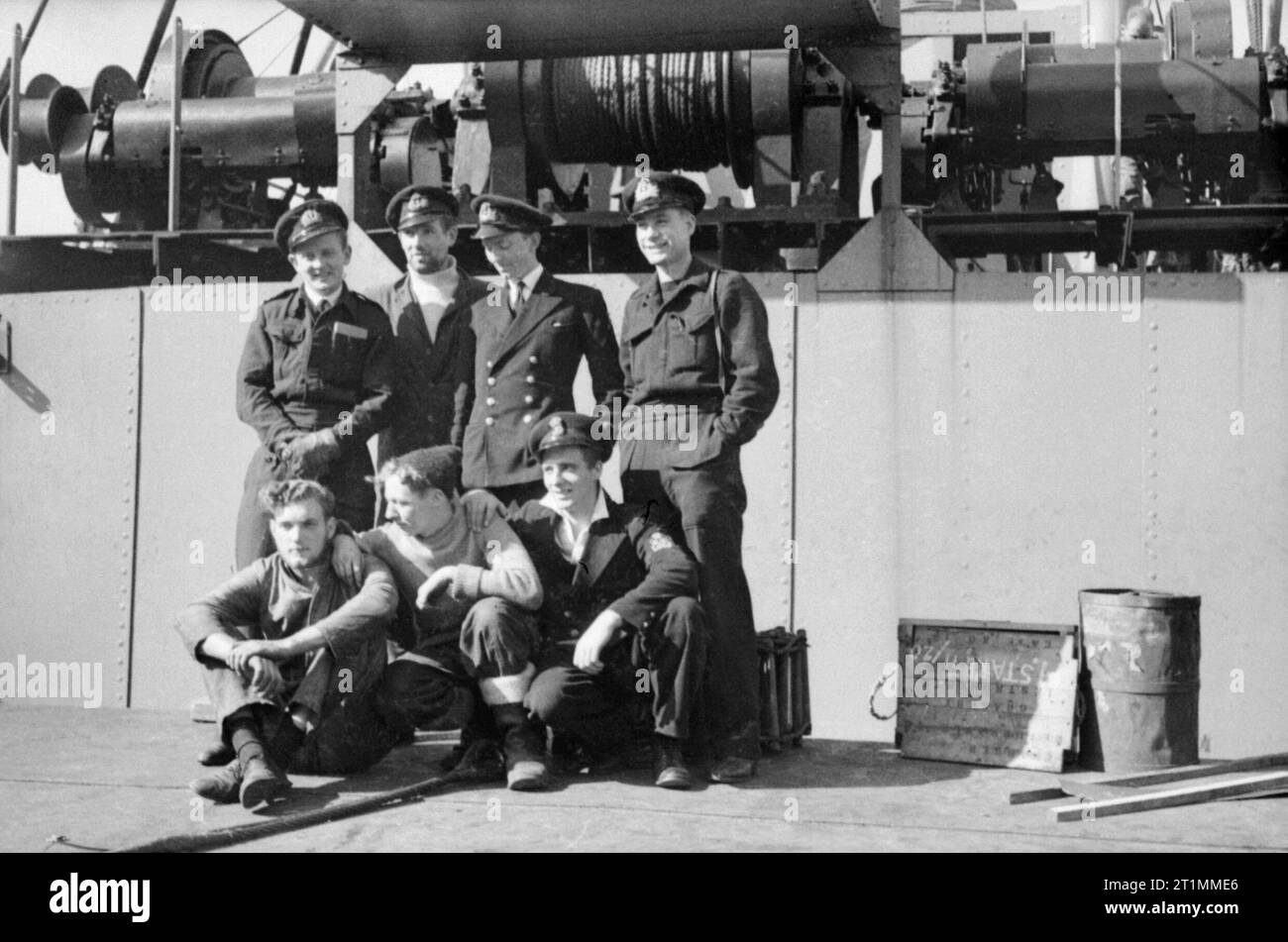 The Royal Navy during the Second World War Lieutenant Henty-Creer, RNVR ...