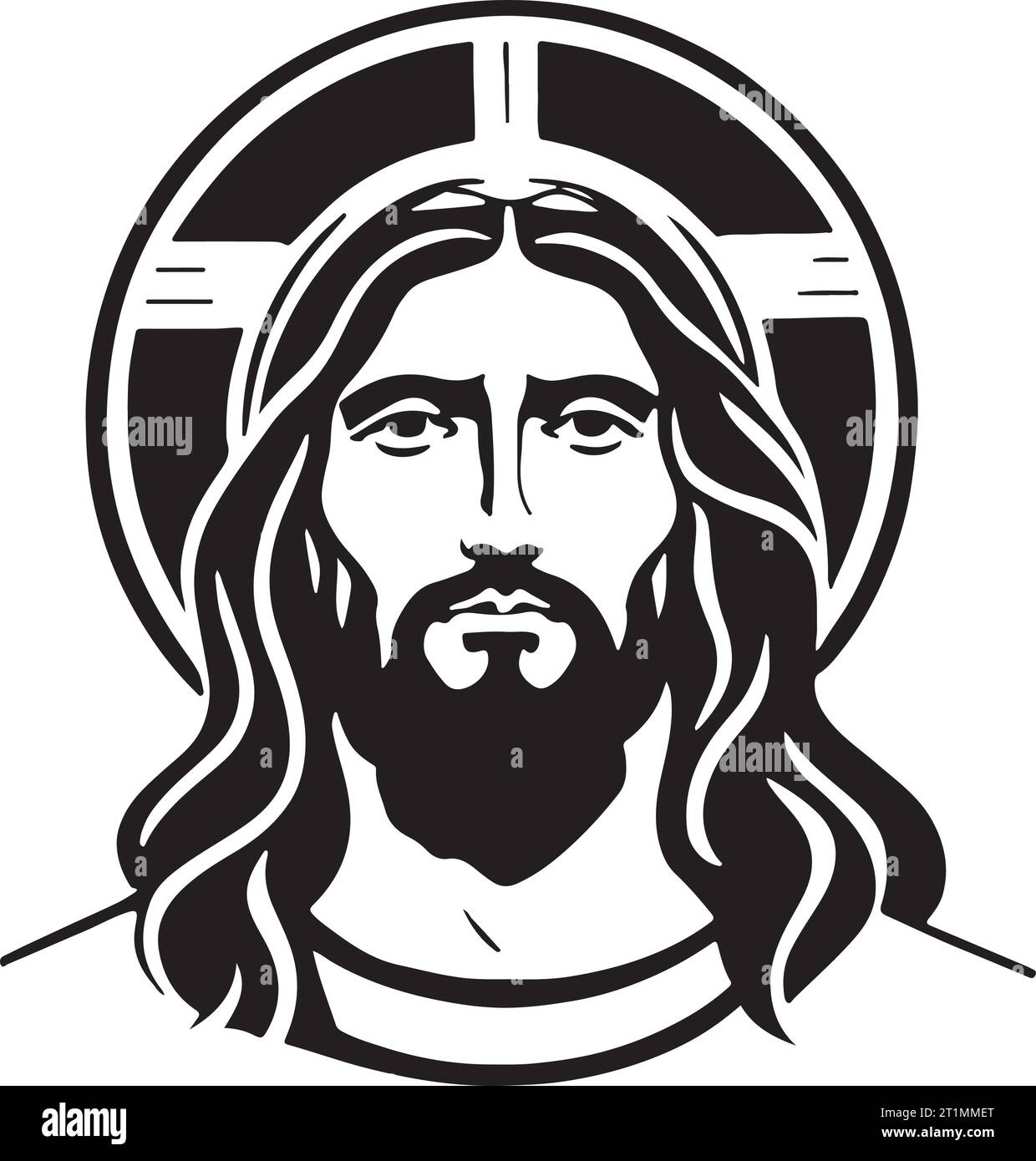 Ascension of christ the savior Black and White Stock Photos & Images ...