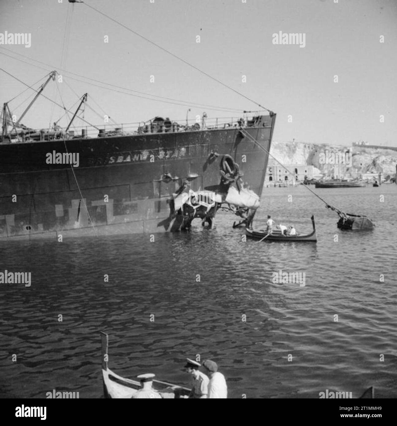 Operation Pedestal, August 1942 15 August: Arrival of the BRISBANE STAR ...