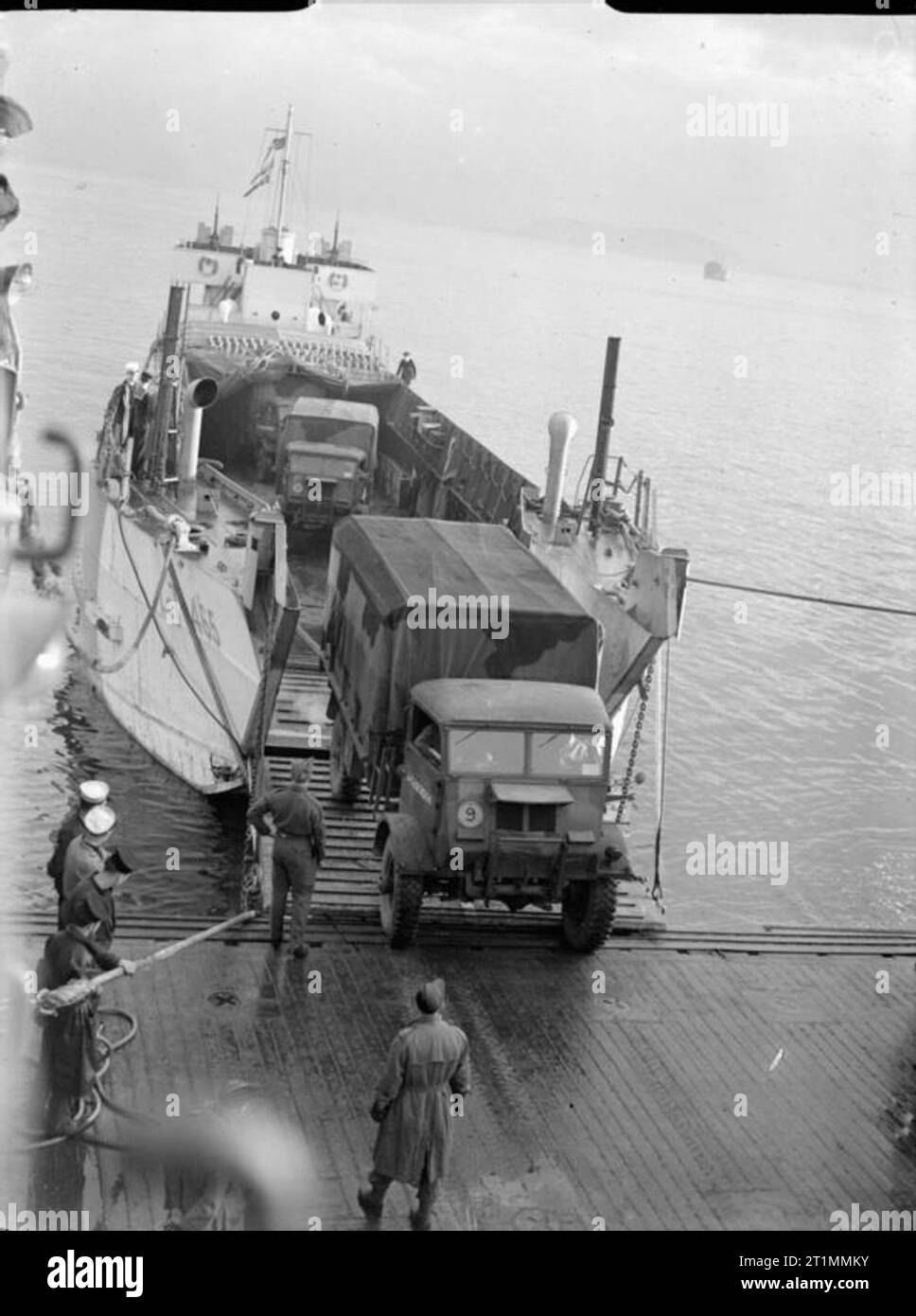 The Royal Navy during the Second World War Landing craft tank (Mark 3 ...