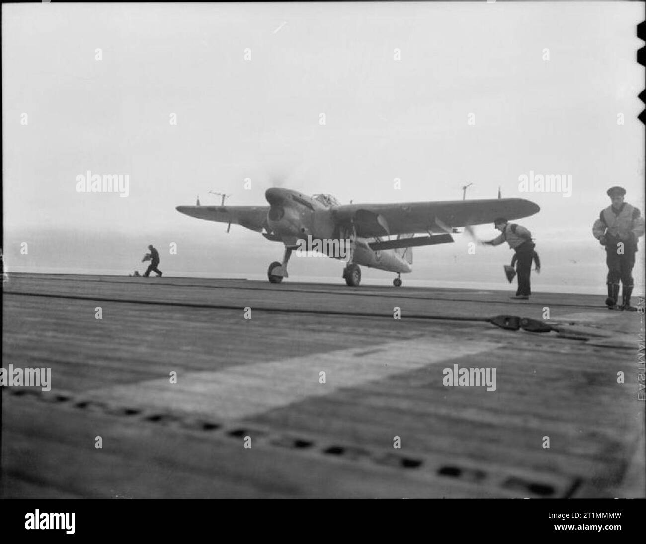 The Royal Navy during the Second World War A Fairey Barracuda about to ...