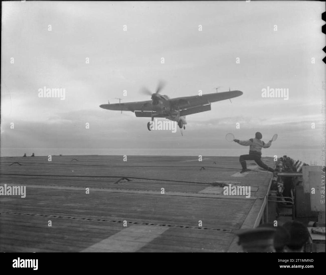 The Royal Navy during the Second World War A Fairey Barracuda landing ...
