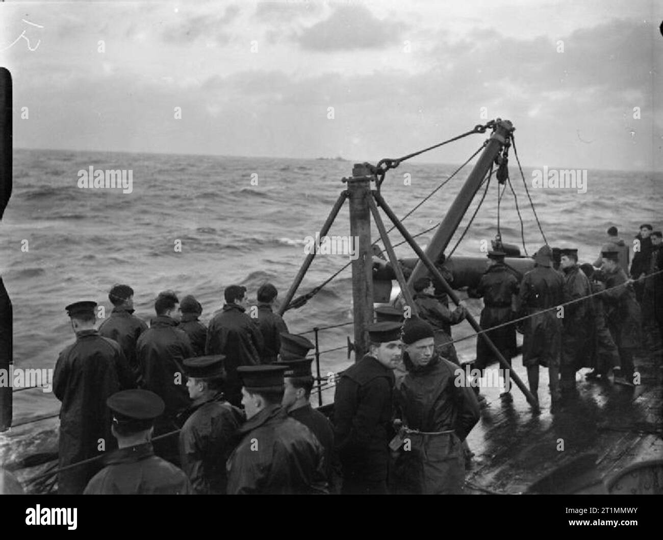 The Royal Navy during the Second World War 'Paravanes out!' is piped as ...