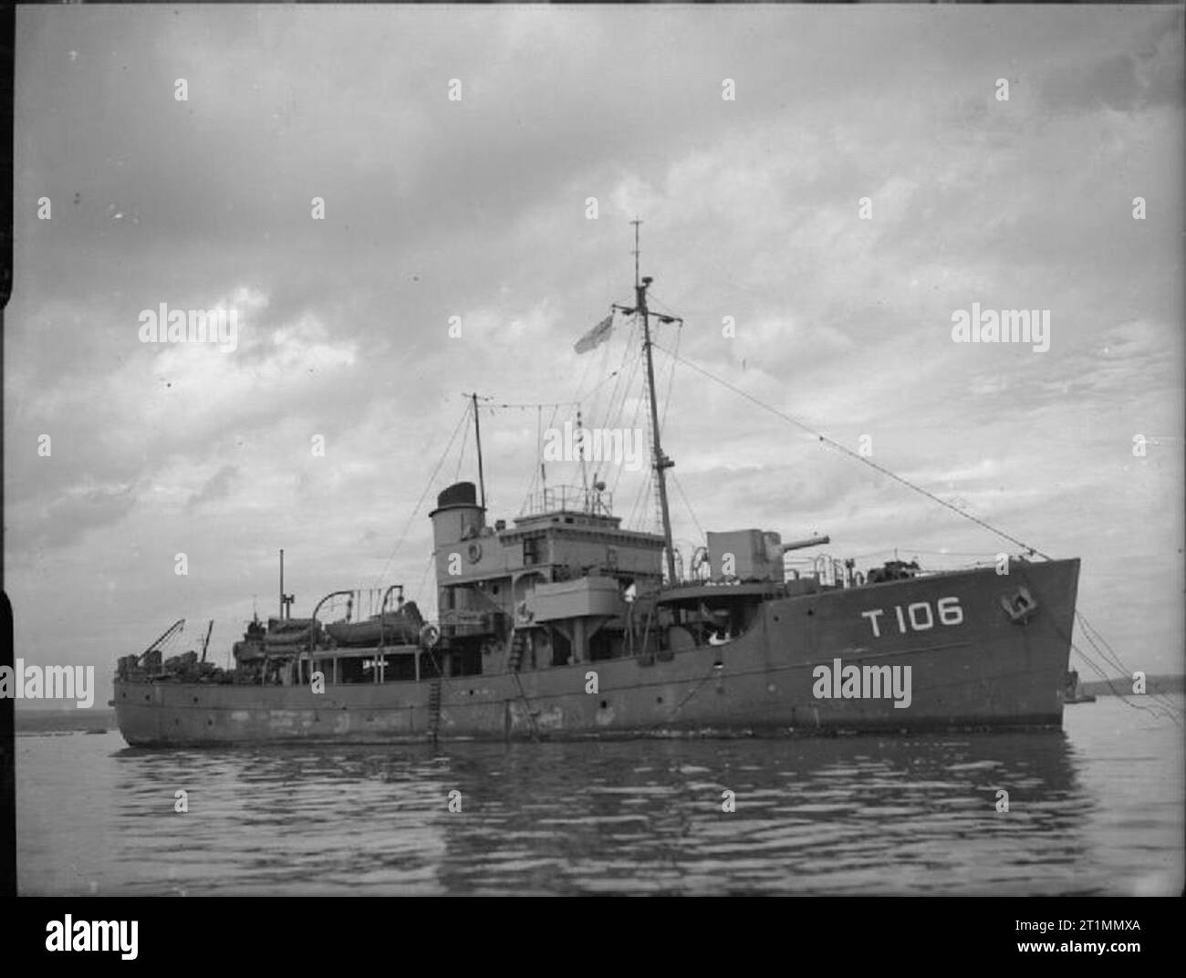 The Royal Navy during the Second World War HMT COVERLEY in coastal ...