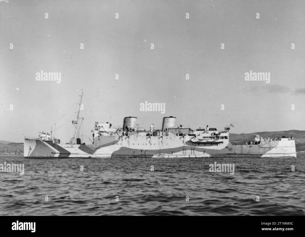 The Royal Navy during the Second World War HMS ULSTER MONARCH in ...