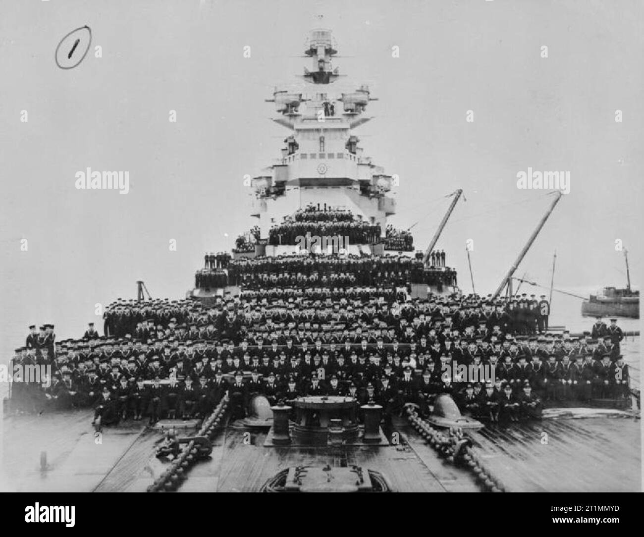 The Royal Navy during the Second World War The ship's company of HMS ...