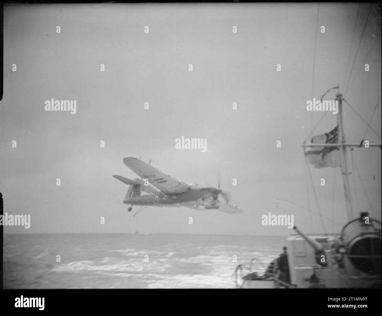 The Royal Navy during the Second World War A Fairey Barracuda flying ...