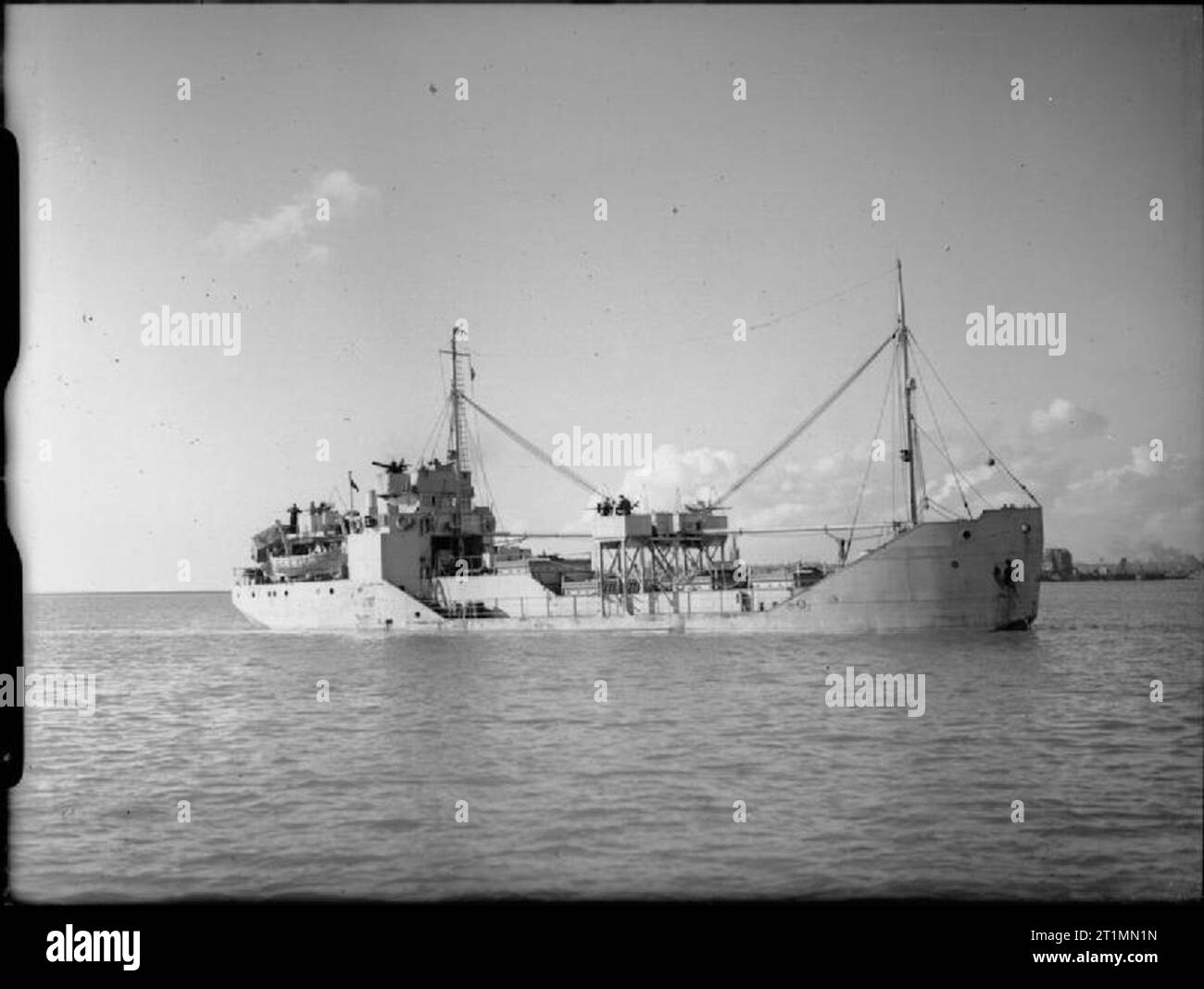 The Royal Navy during the Second World War HMS CHANT underway at ...