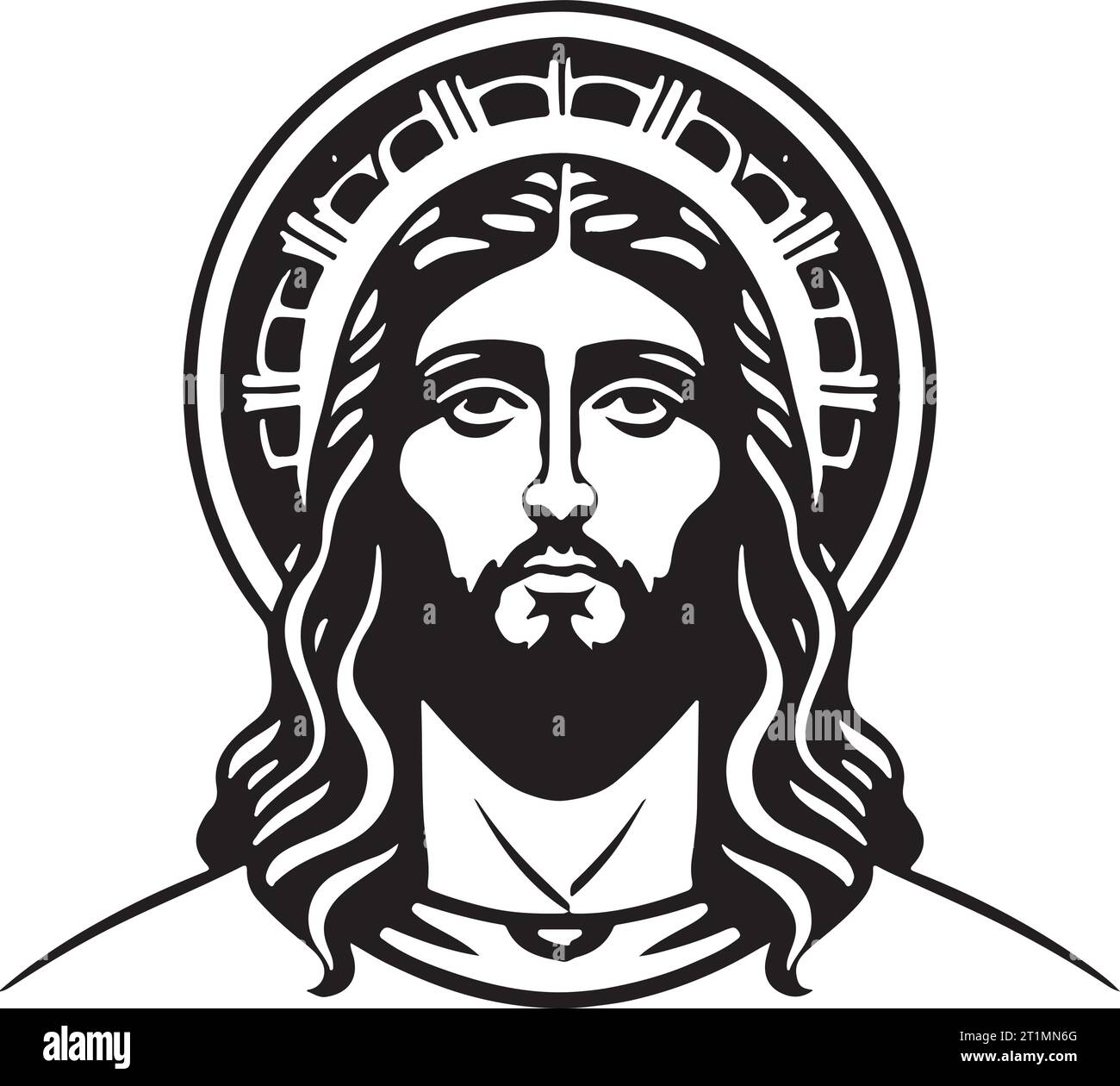 Great lovely vector art Holy Christ emblem Stock Vector Image & Art - Alamy