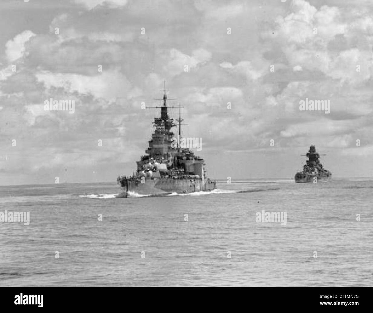 The Royal Navy during the Second World War HMS VALIANT, battleship of ...