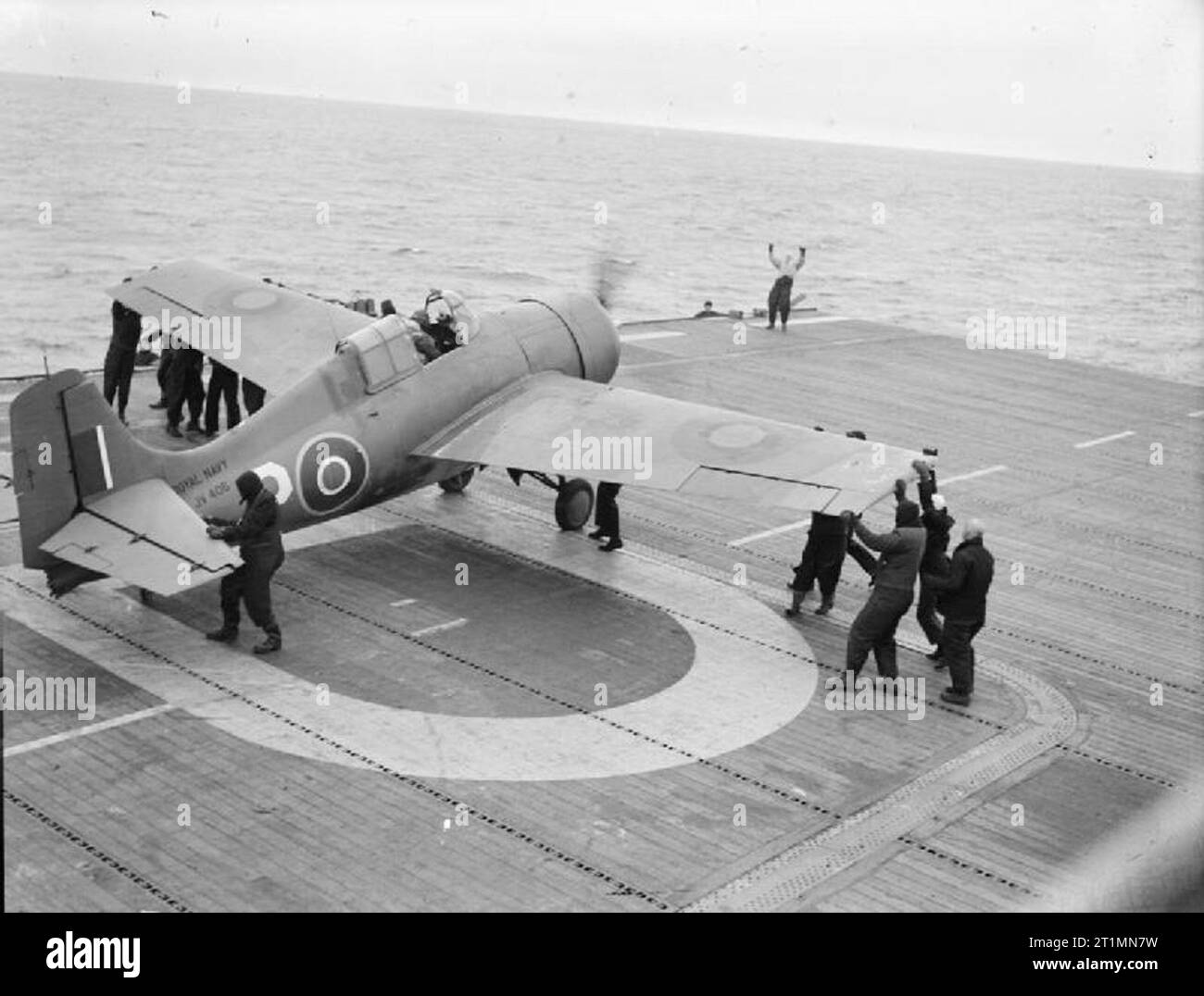 The Royal Navy during the Second World War A Grumman Wildcat fighter of ...