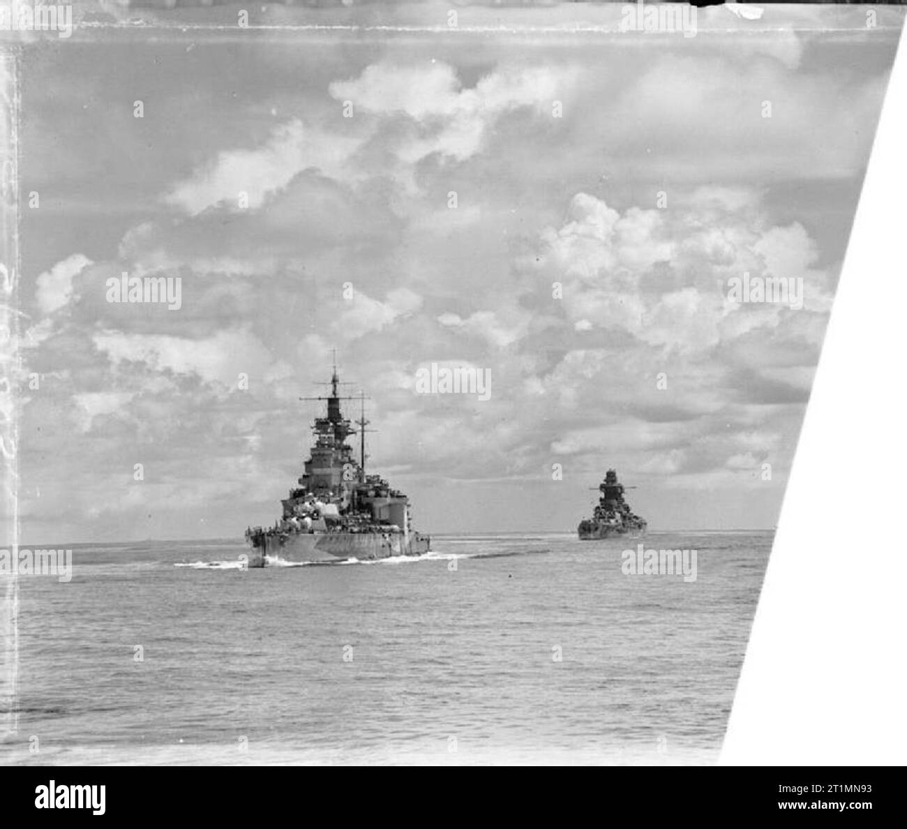 The Royal Navy during the Second World War HMS VALIANT, battleship of ...