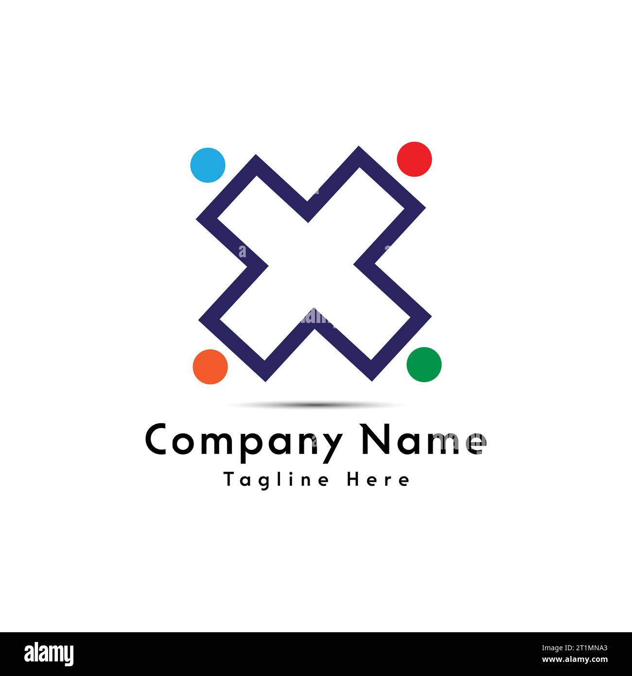 X shape Stock Vector Images - Alamy