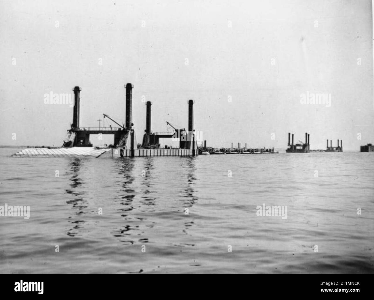 The Royal Navy during the Second World War Mulberry Harbour: 'Spud ...