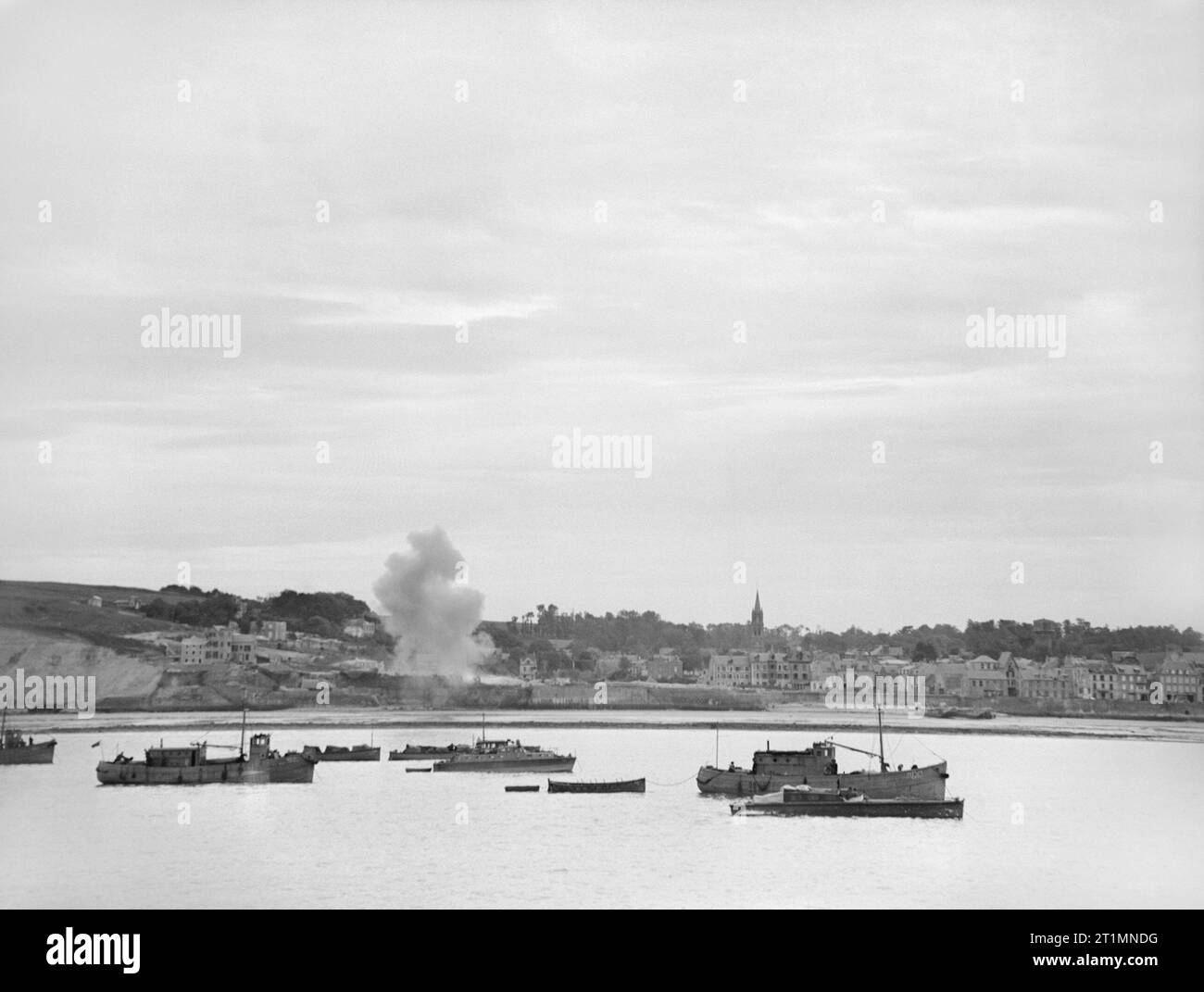 The Royal Navy during the Second World War Mulberry Harbour ...