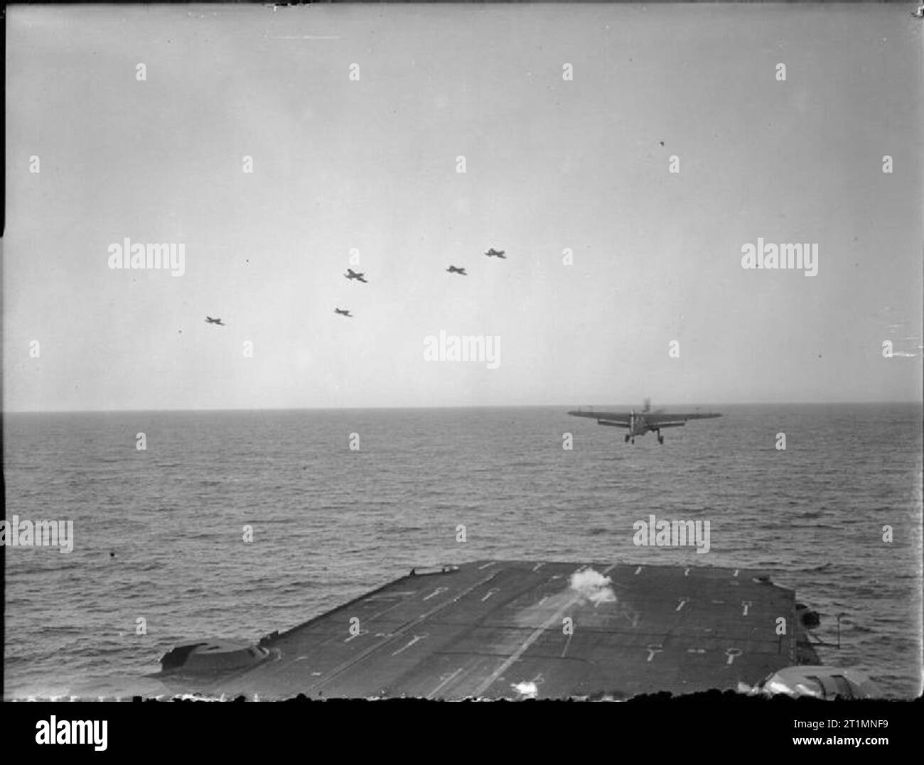 The Royal Navy during the Second World War Five Chance-Vought Corsair ...