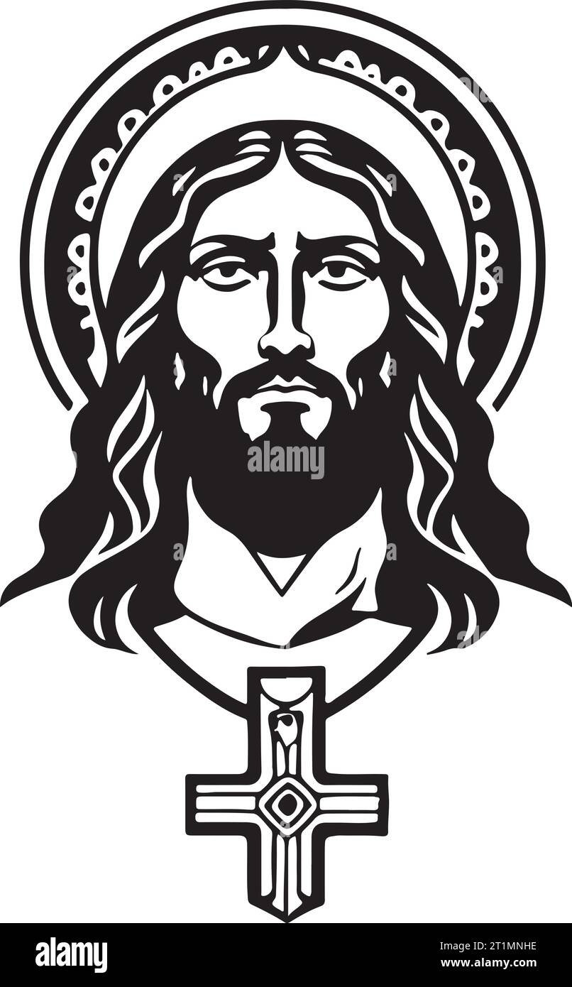 Excellent lovely vector art Holy Christ emblem Stock Vector Image & Art ...