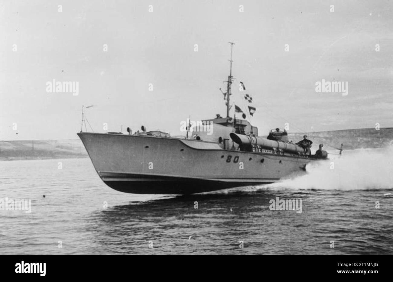 The Royal Navy during the Second World War A 70 ft Vosper Motor Torpedo ...