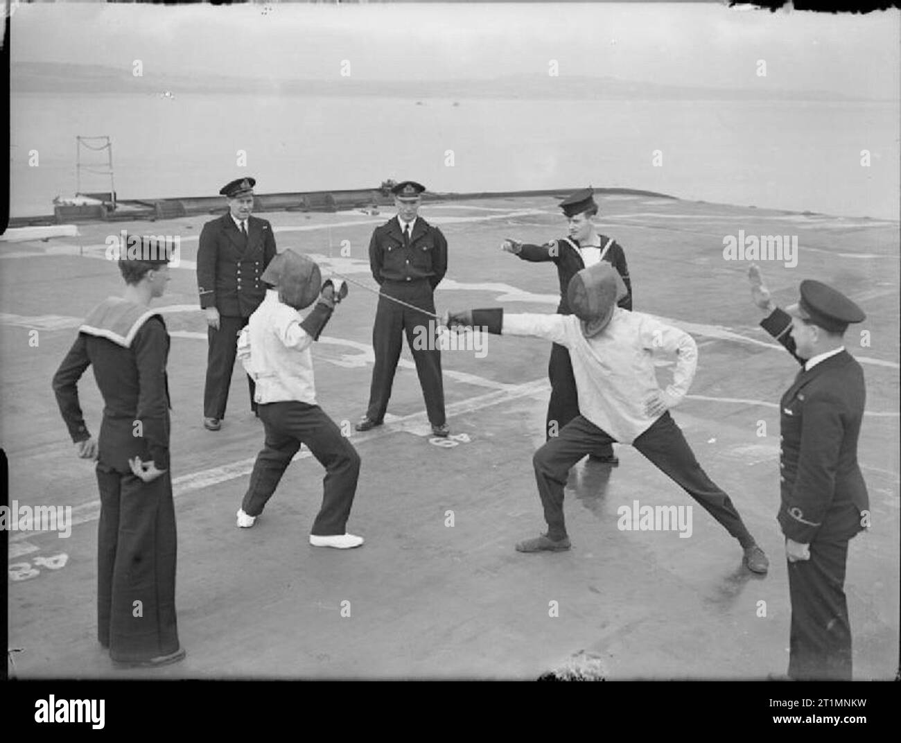 The Royal Navy during the Second World War While keeping fit with ...