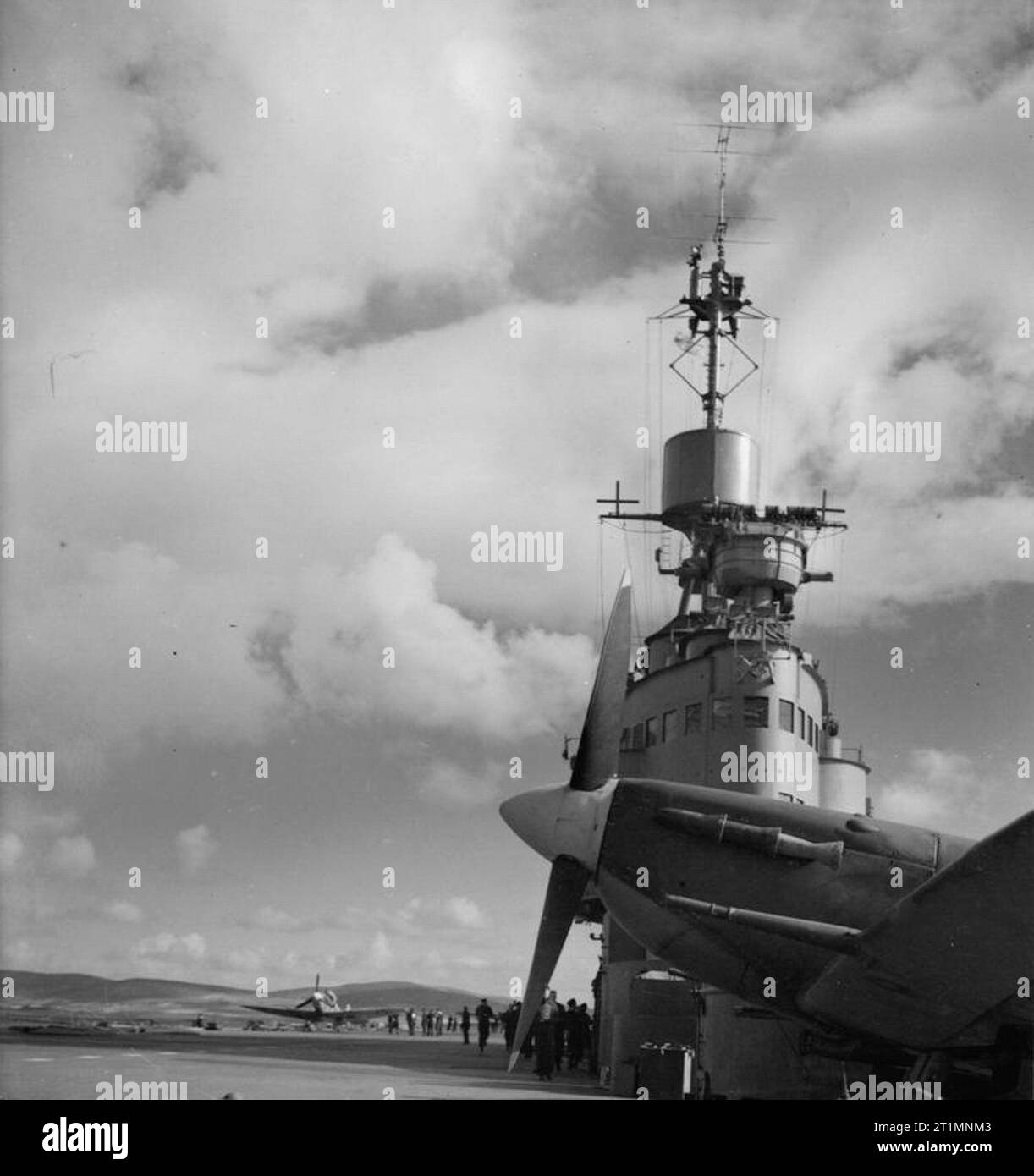 Fleet Air Arm Series, on Board HMS Victorious. September 1942. The ...