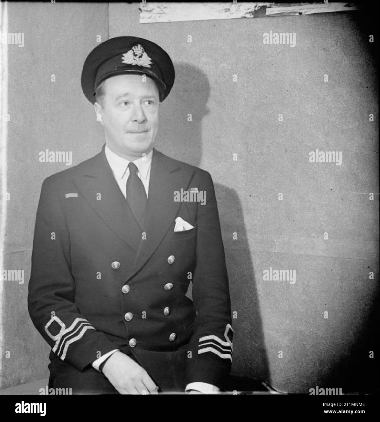 The Royal Navy during the Second World War A half length portrait of ...