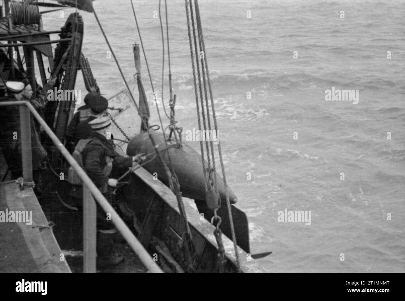 The Royal Navy during the Second World War The orepesa float on board a ...