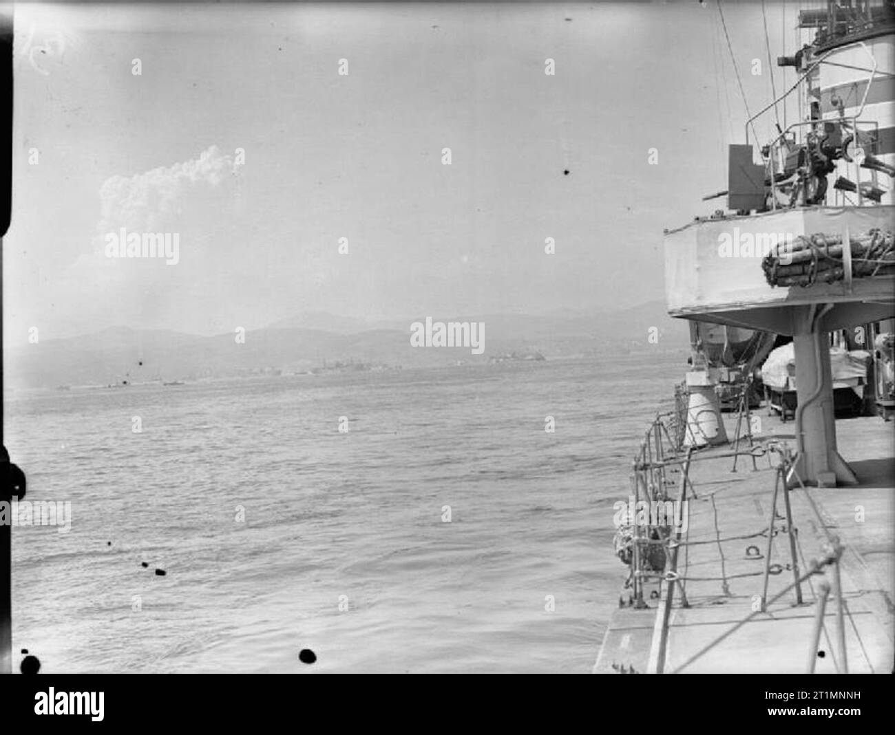 The Royal Navy during the Second World War Allied invasion craft off ...