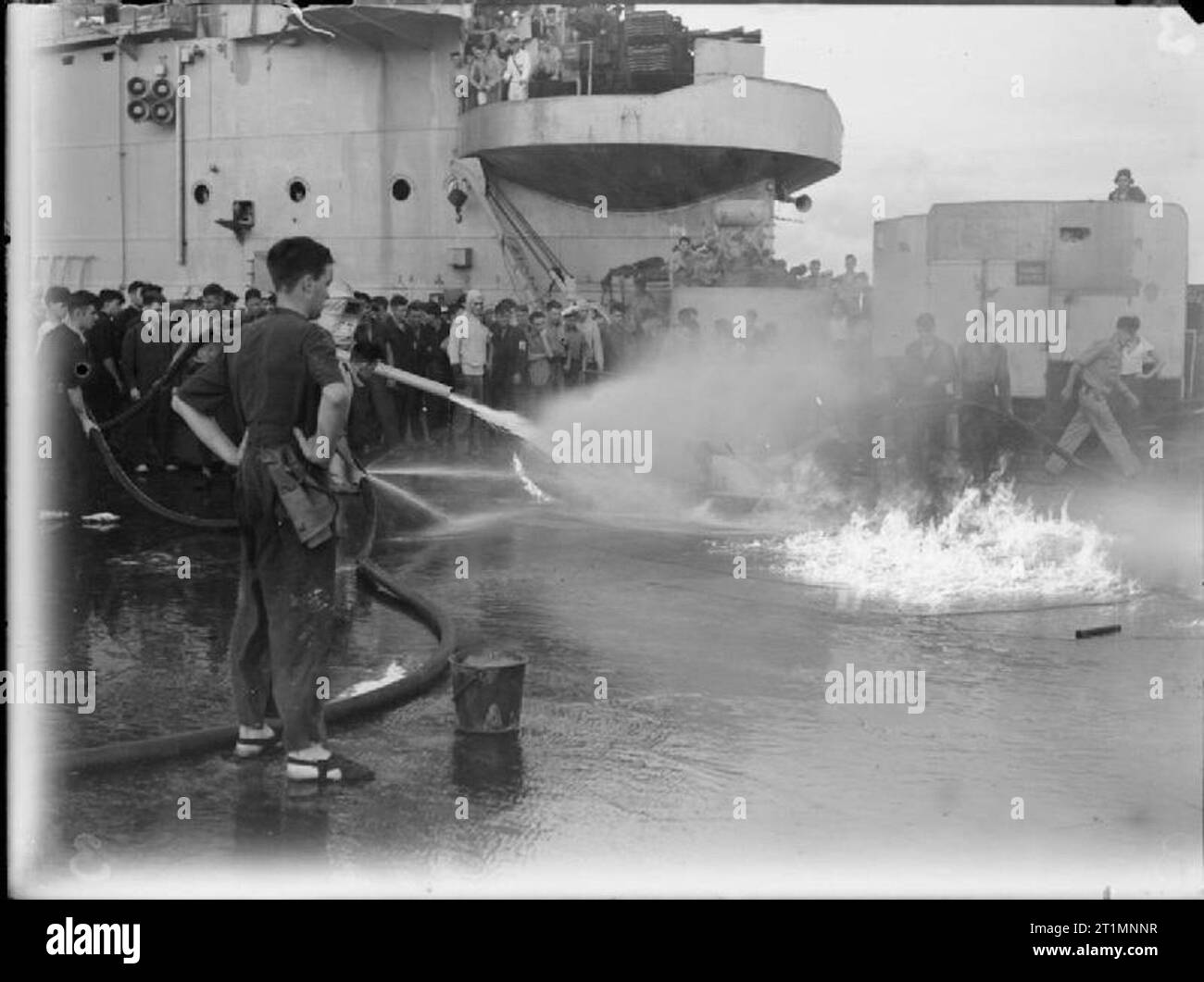 The Royal Navy during the Second World War With a human windscreen ...