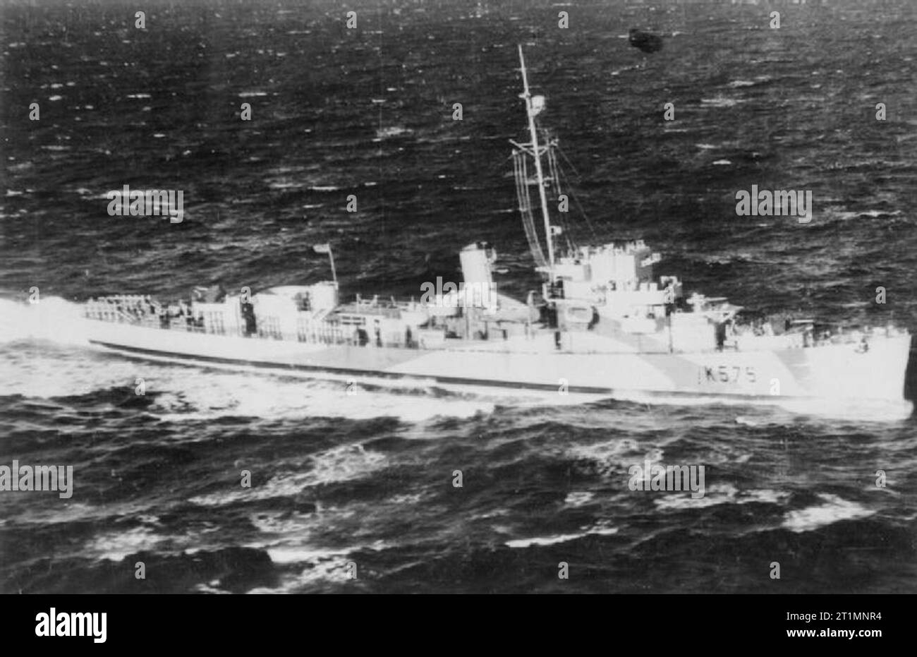 The Royal Navy during the Second World War HMS TROLLOPE, Captain class ...