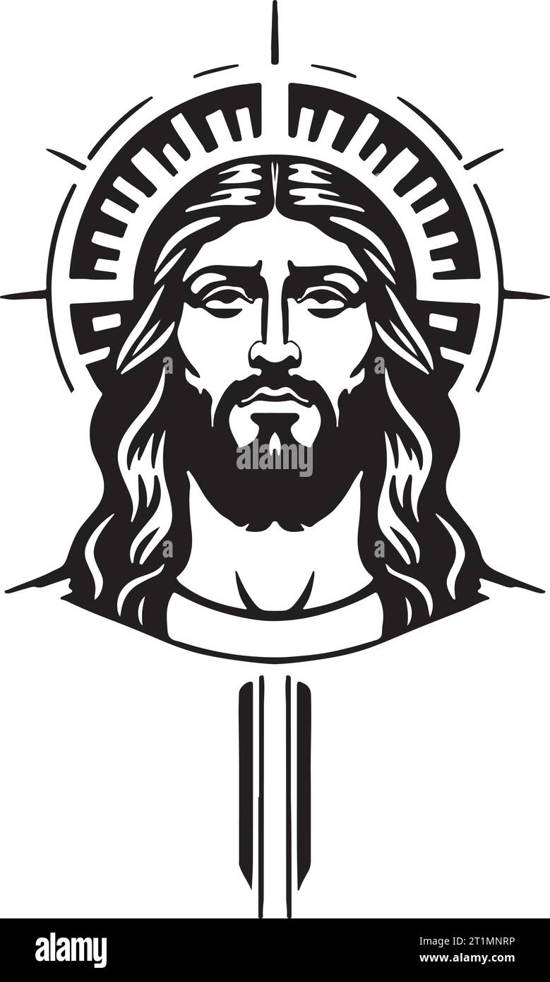 Awesome and lovely Holy Christ vector art Stock Vector Image & Art - Alamy