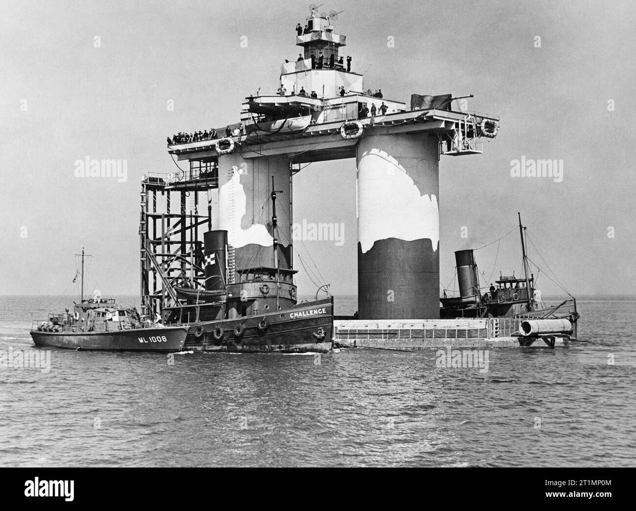 The Royal Navy during the Second World War Sea forts in the Thames ...