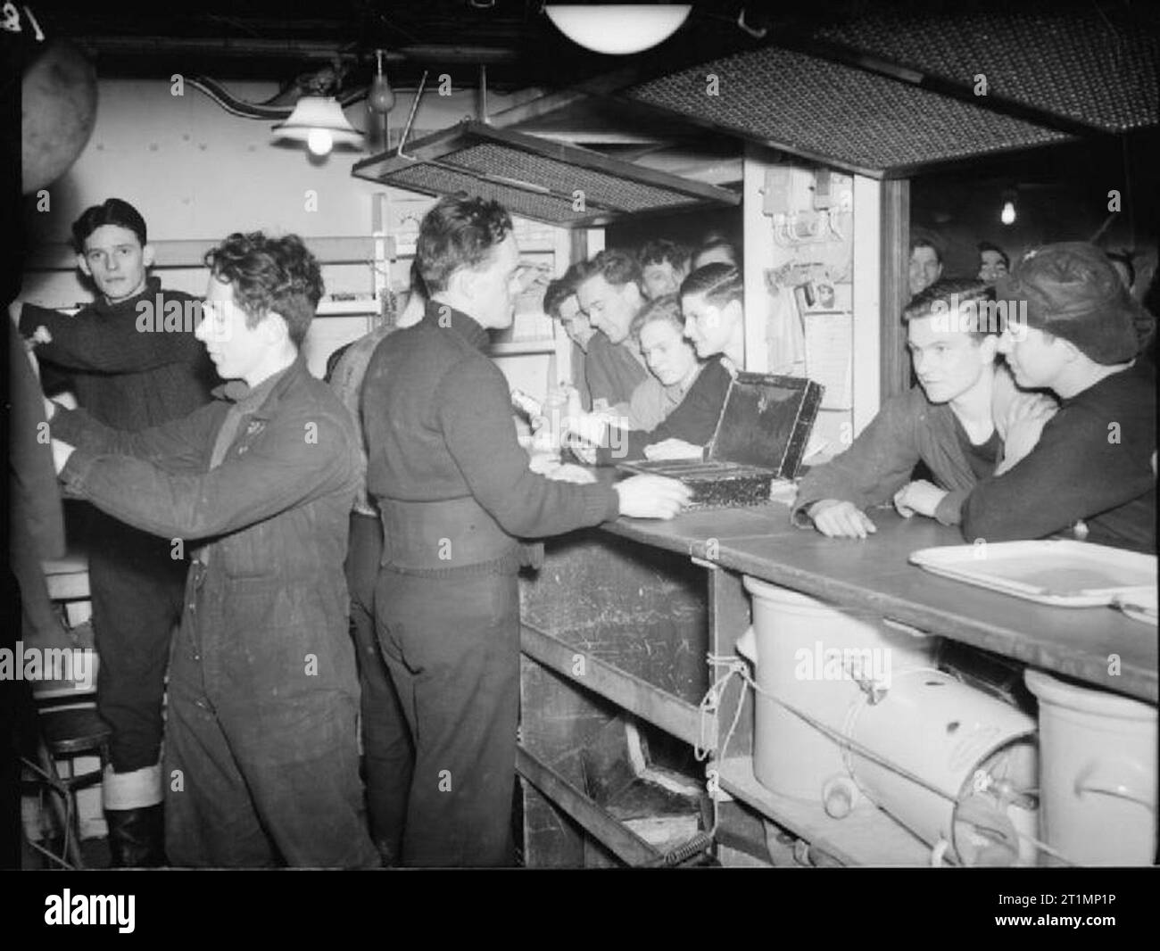 The Royal Navy during the Second World War Members of HMS BELLONA's ...