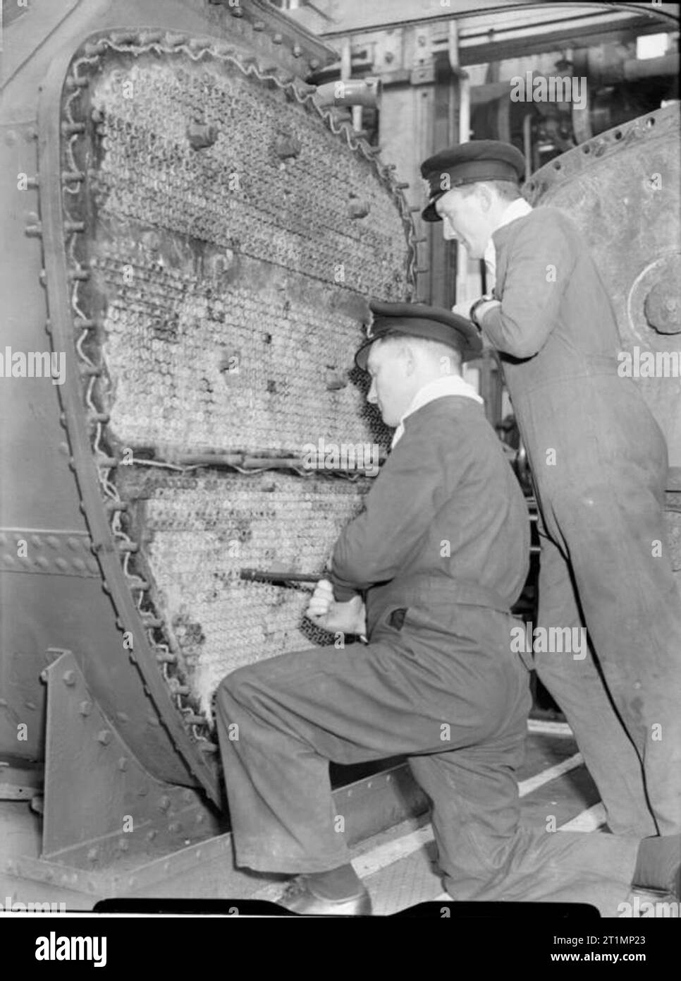 The Royal Navy during the Second World War Officers under instruction ...