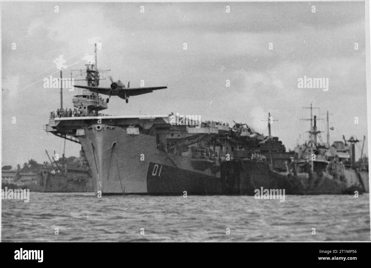 The Royal Navy during the Second World War An unusual sight in a ...