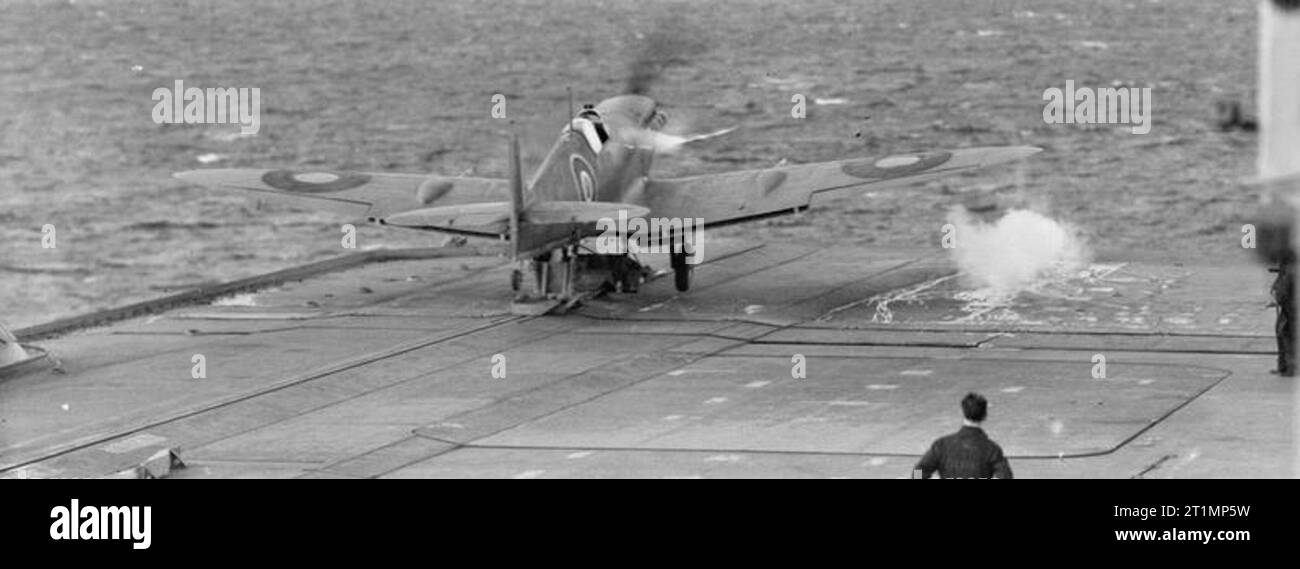 Fleet Air Arm Trials, Aboard HMS Victorious. 23-25 September 1942. A ...