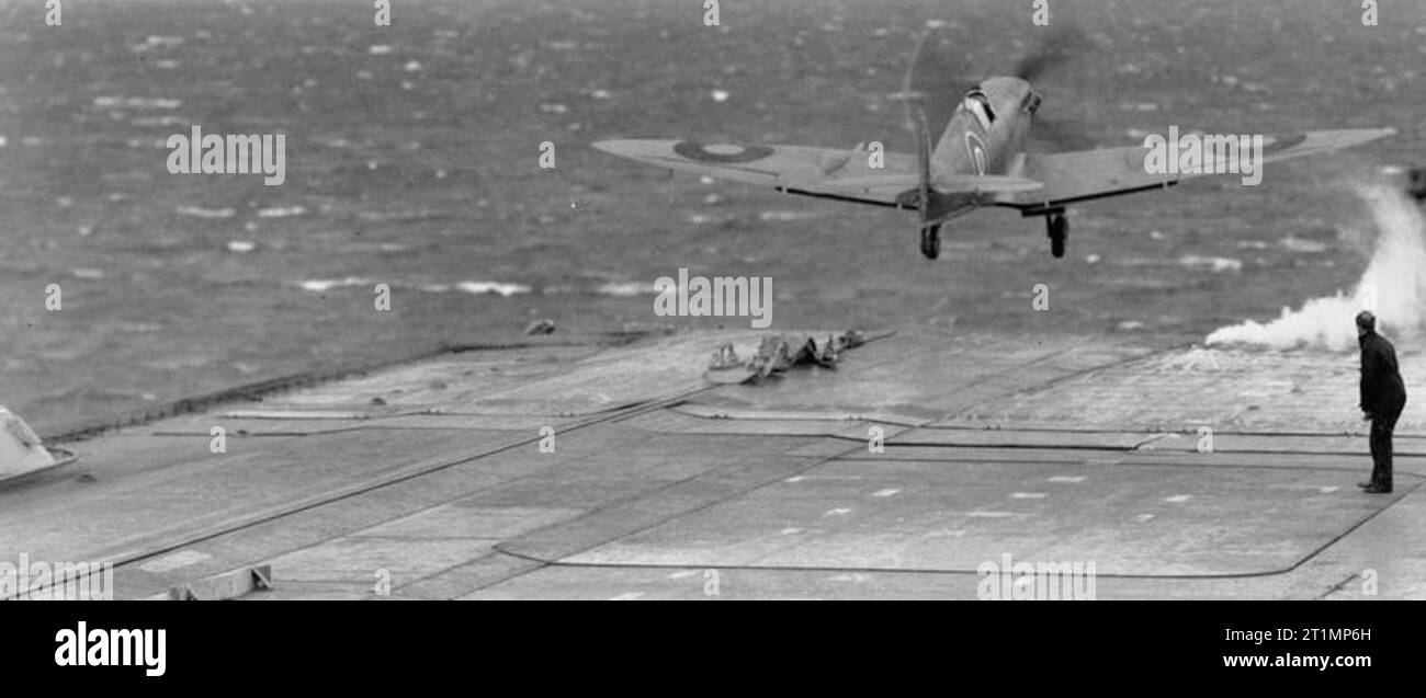 Fleet Air Arm Trials, Aboard HMS Victorious. 23-25 September 1942. A ...