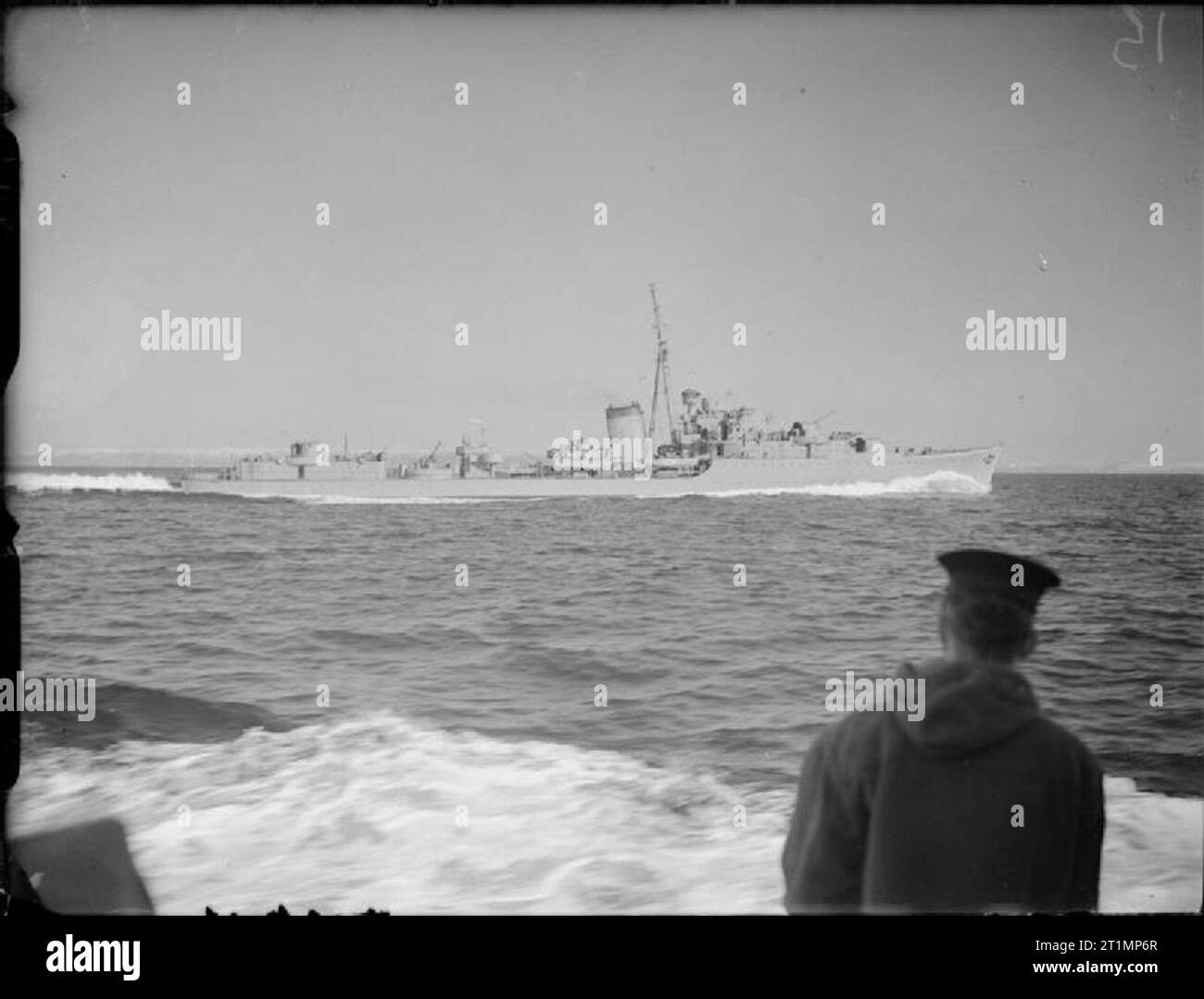 The Royal Navy during the Second World War HMS KELLY, returned to ...