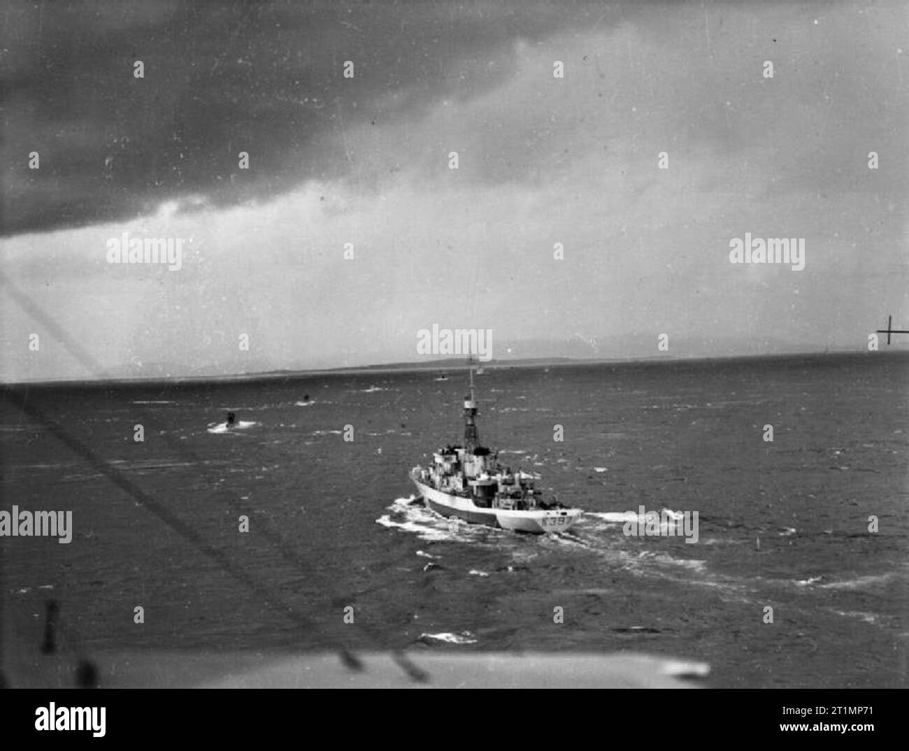 The Royal Navy during the Second World War Under a dark sky the British ...