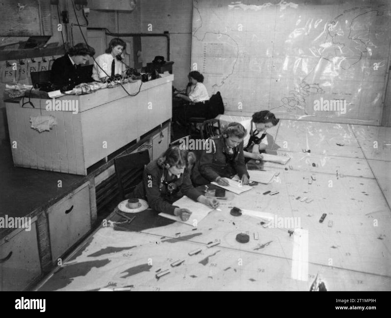 Plotting room world war two hi-res stock photography and images - Alamy
