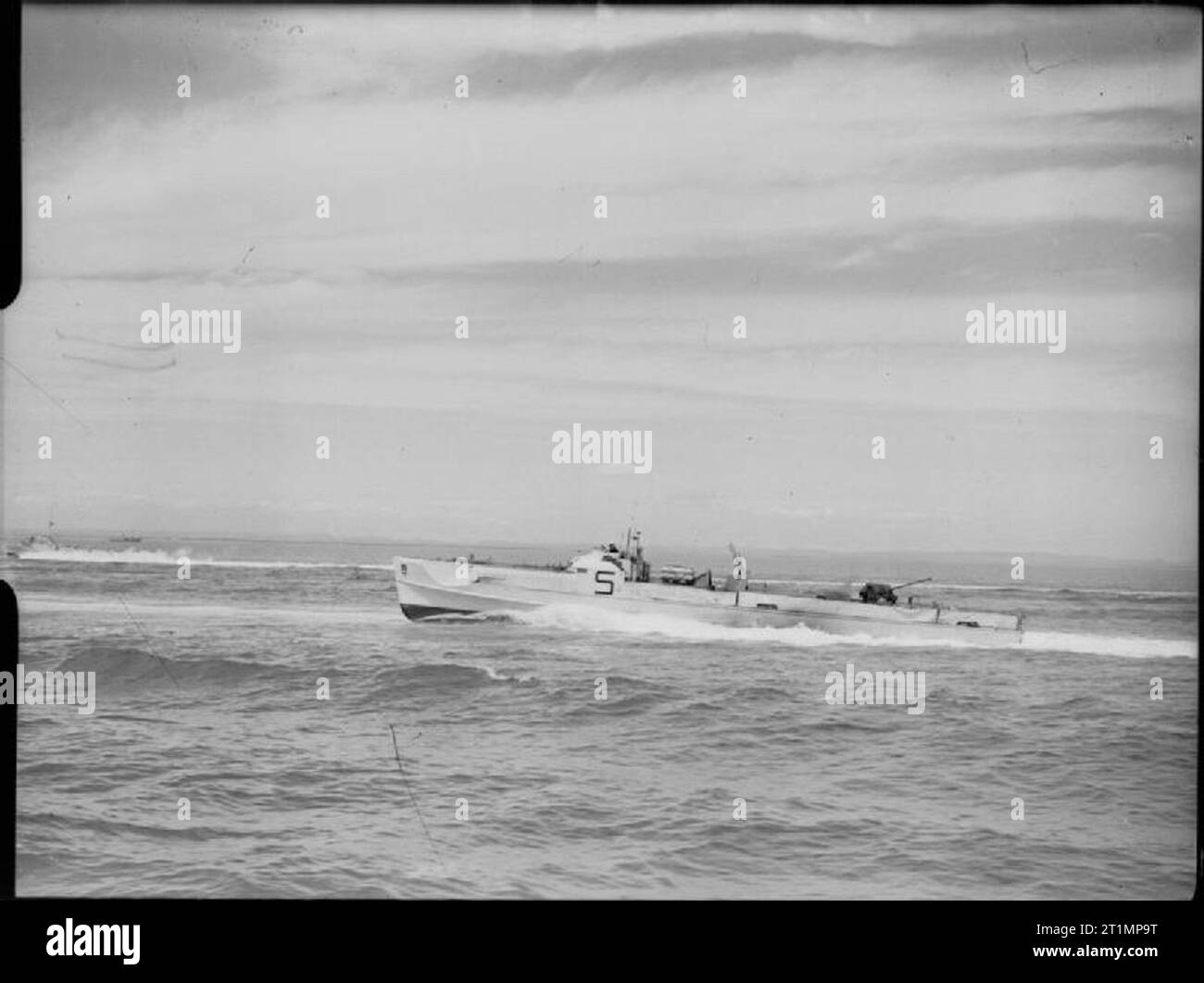The Royal Navy during the Second World War A surrendered E-boat doing ...