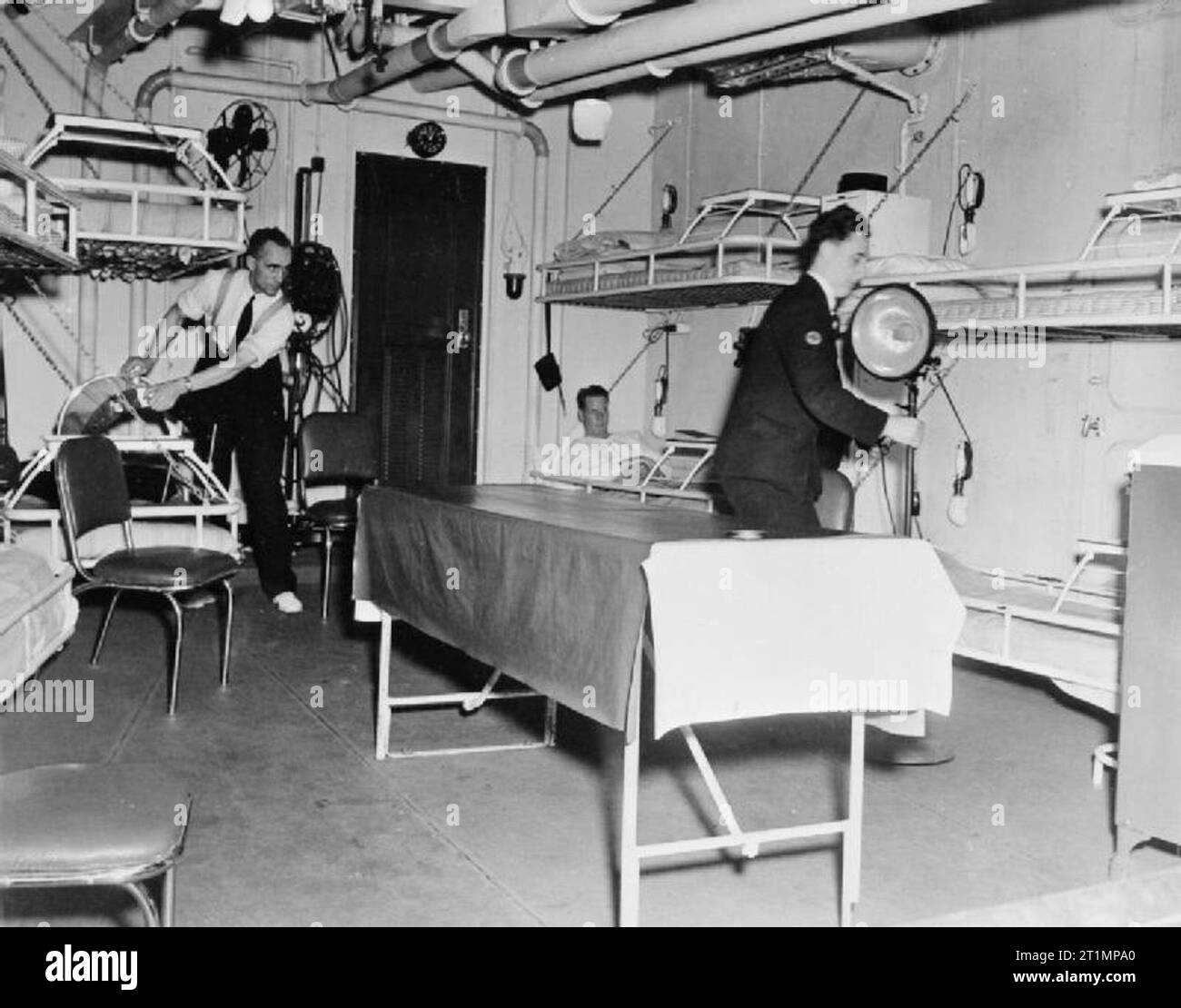 The Royal Navy during the Second World War Sick berth attendants ...