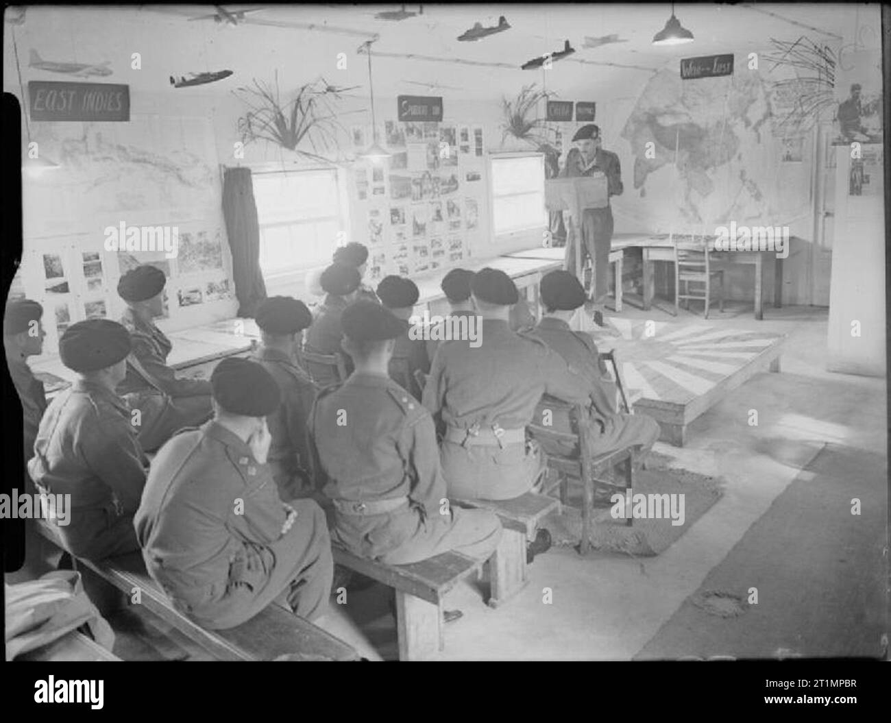 The Royal Navy during the Second World War A lecture in progress in the ...