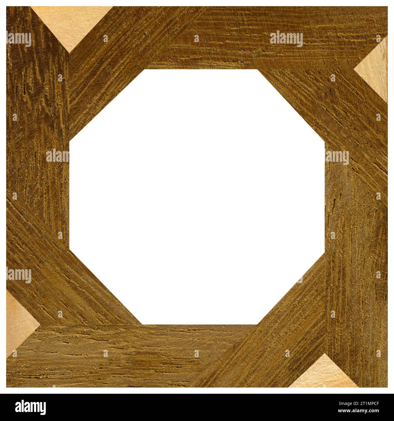 Wooden marquetry frame, wooden frame made from a combination of ...