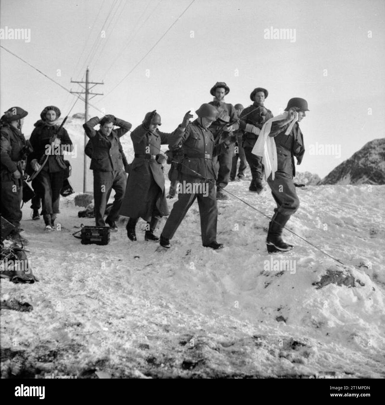 Captured german troops hi-res stock photography and images - Alamy