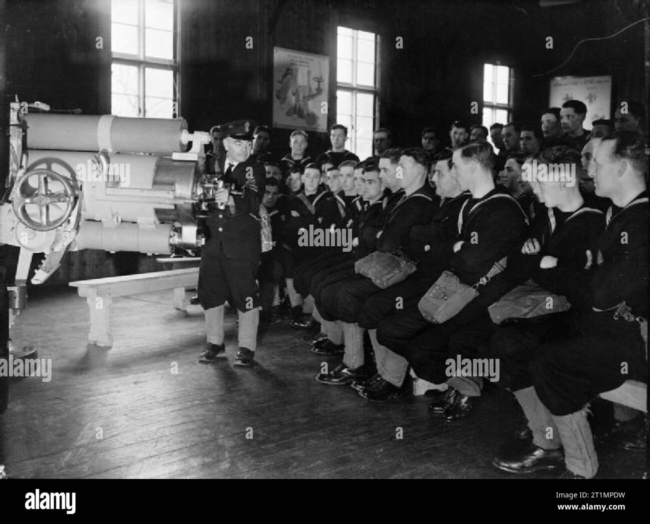 The Royal Navy during the Second World War At HMS RALEIGH, the naval ...