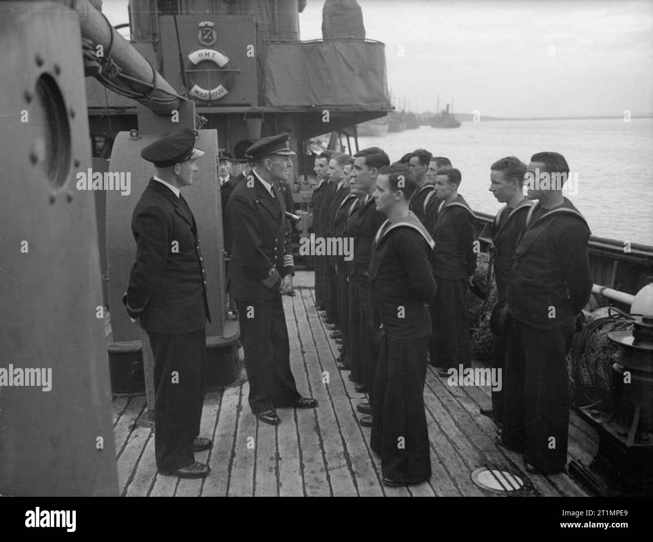 Free Cigarettes For the Royal Navy. 20 November 1942. Captain H G ...