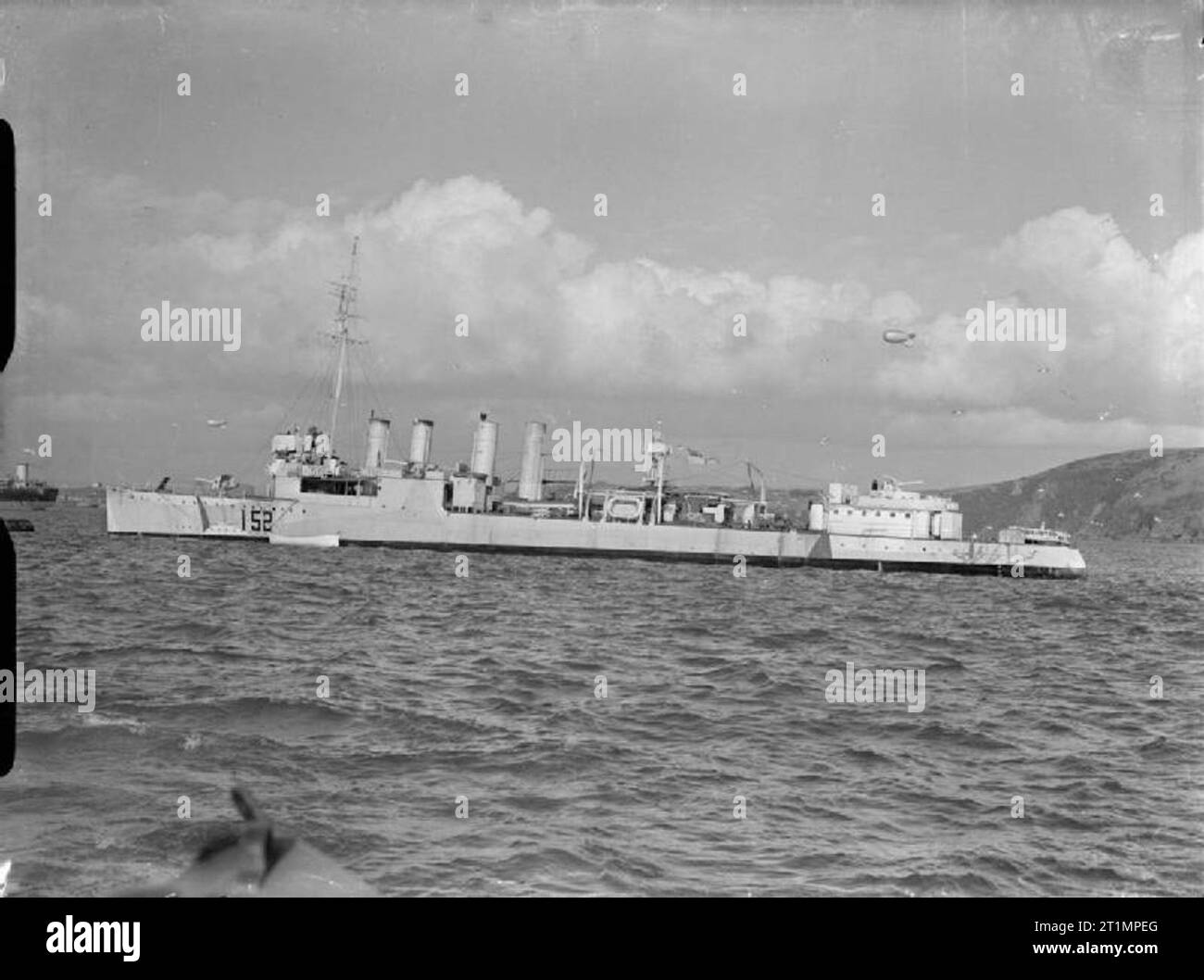 The Royal Navy during the Second World War HMS SALISBURY (formerly USS ...