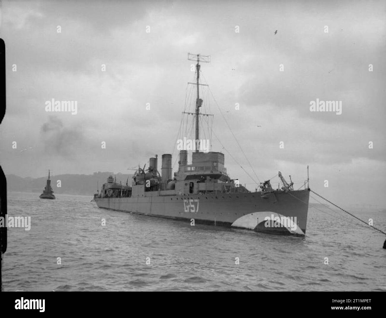 The Royal Navy during the Second World War HMS LUDLOW (formerly USS ...