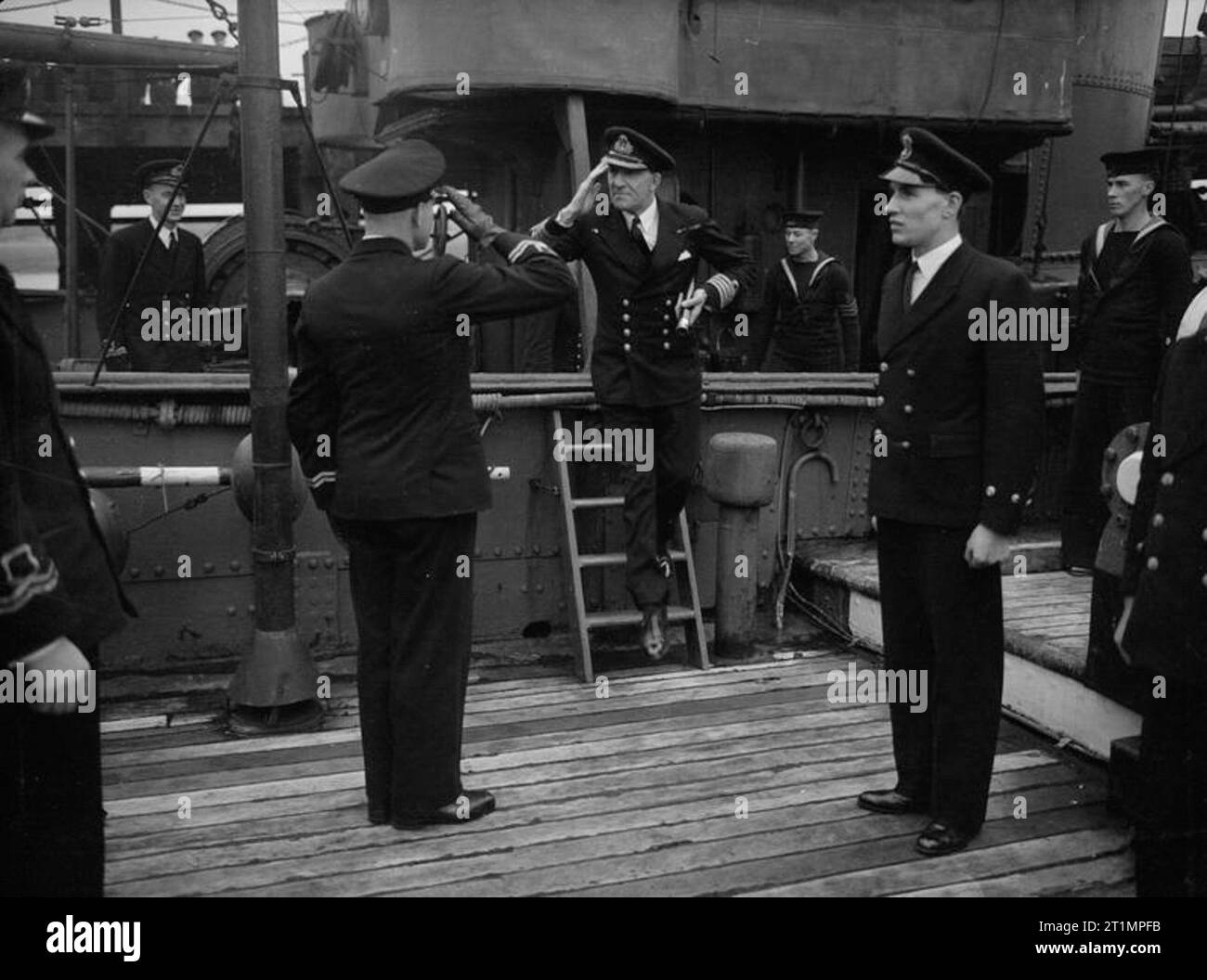 Free Cigarettes For the Royal Navy. 20 November 1942. Captain H G ...