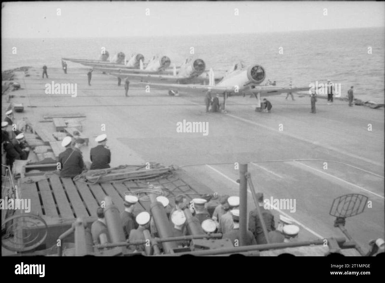 The Royal Navy during the Second World War Six Blackburn Skuas of No ...